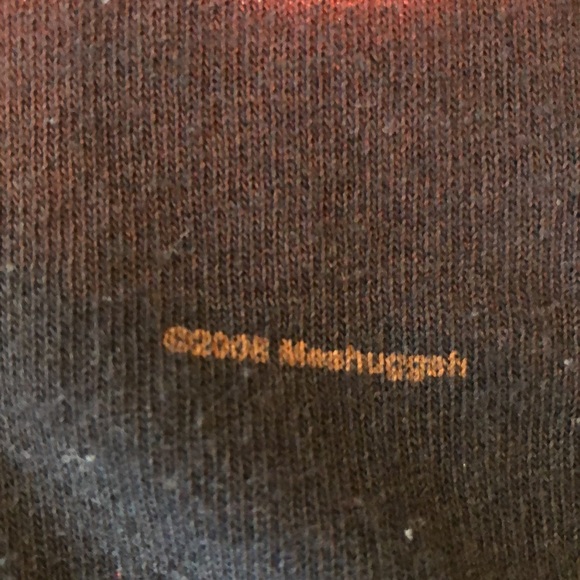 Vintage | Shirts | 208 Meshuggah Swedish Death Metal Band Tshirt Rare ...